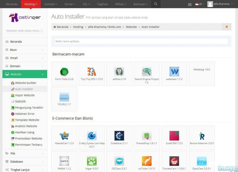 Cara Mudah Membuat Website Gratis Inwepo Cara Mudah Membuat Website Gratis Inwepo
