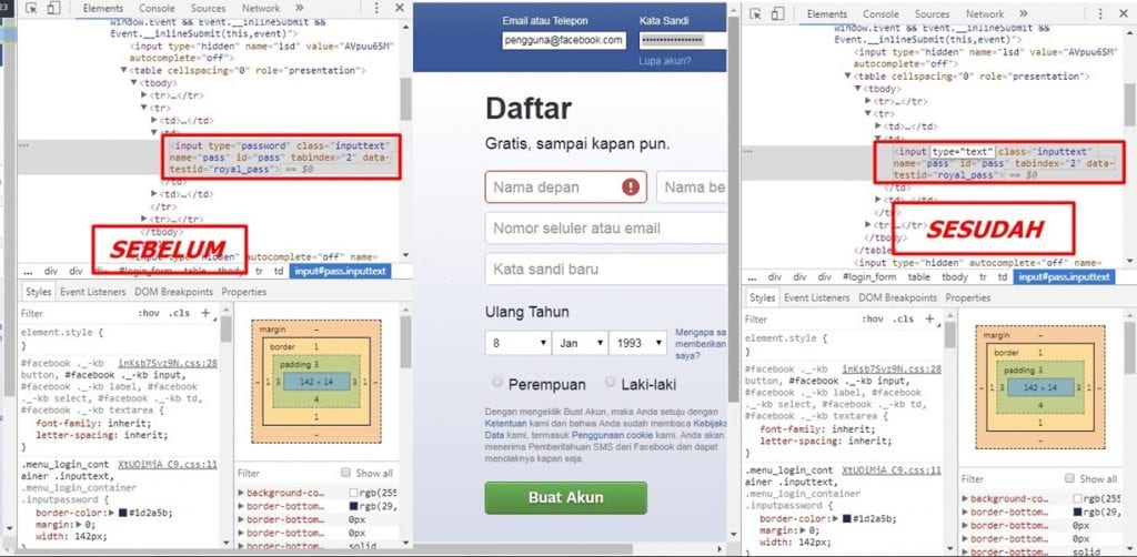 Cara Melihat Karakter Bintang Di Kolom Password - Inwepo