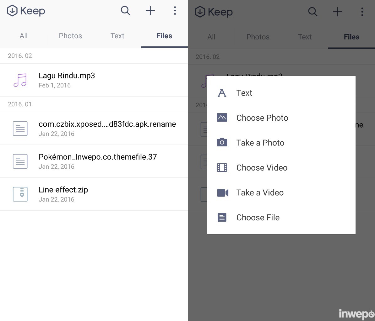 Cara Upload dan Berbagi File di LINE Messenger - Inwepo