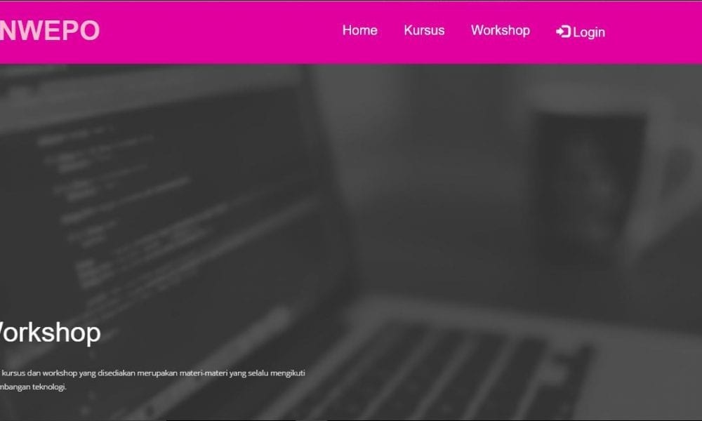 Tutorial Membuat Web Pendaftaran Kursus Menggunakan Codeigniter: Table ...