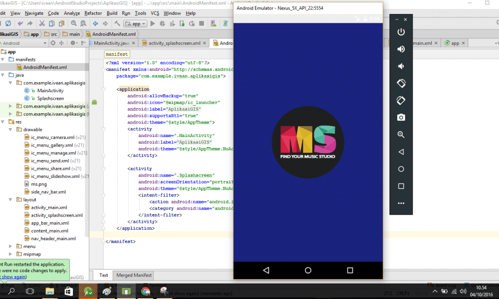 Tutorial Membuat Aplikasi Mobile GIS Menggunakan Android Studio ...