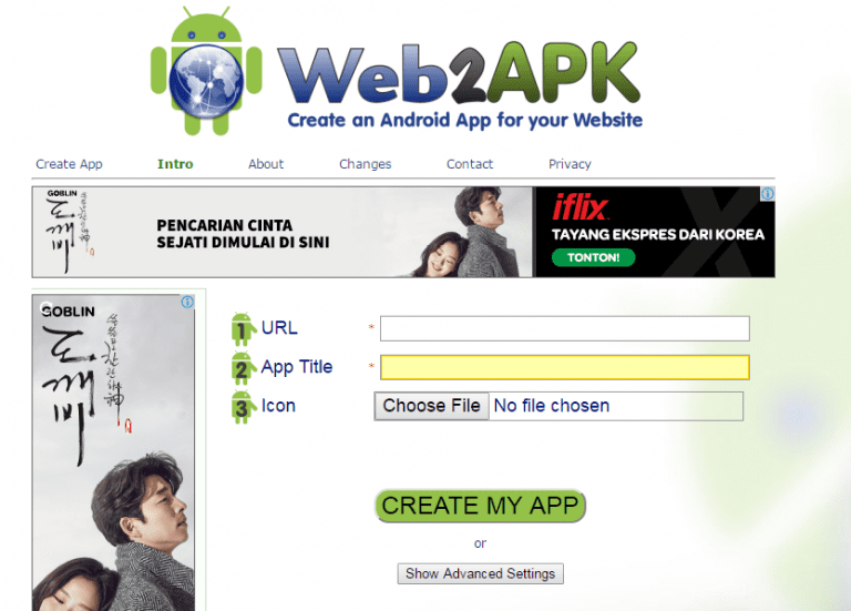 Cara Mengubah Website Menjadi Aplikasi Android (APK) - Inwepo