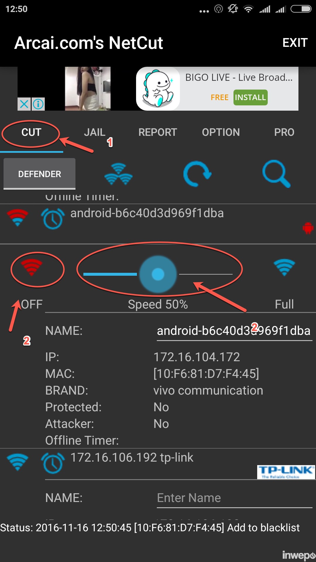 Cara Memutuskan Koneksi Wifi Orang Lain di Android dengan Netcut - Inwepo