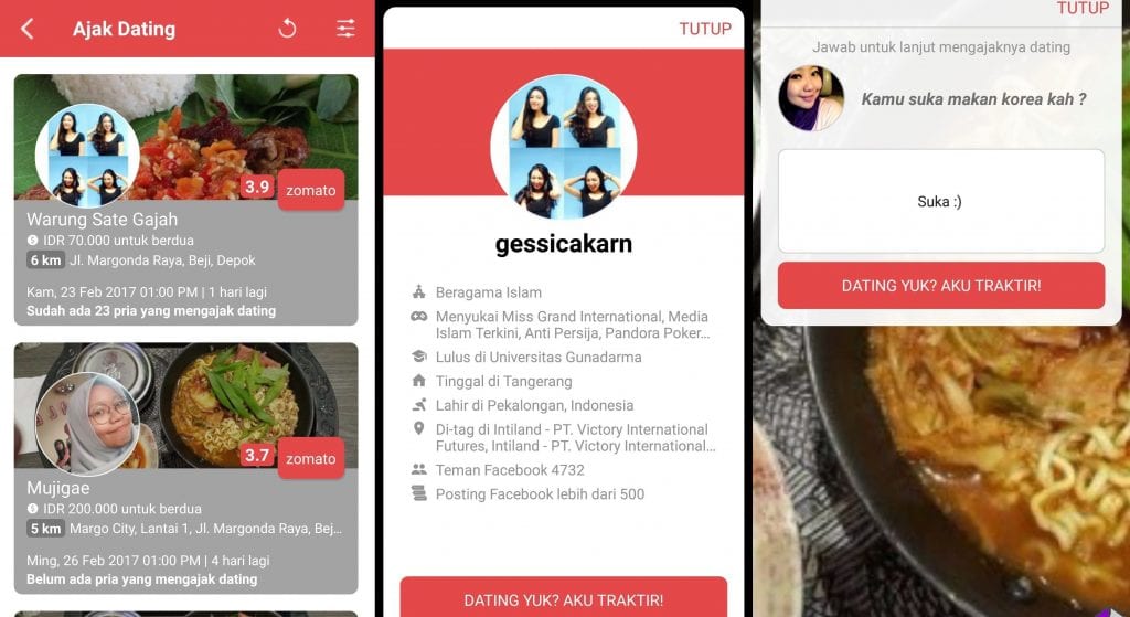 Cara Cepat Mendapatkan Pacar Baru dan di Traktir Makan Gratis Dengan ...