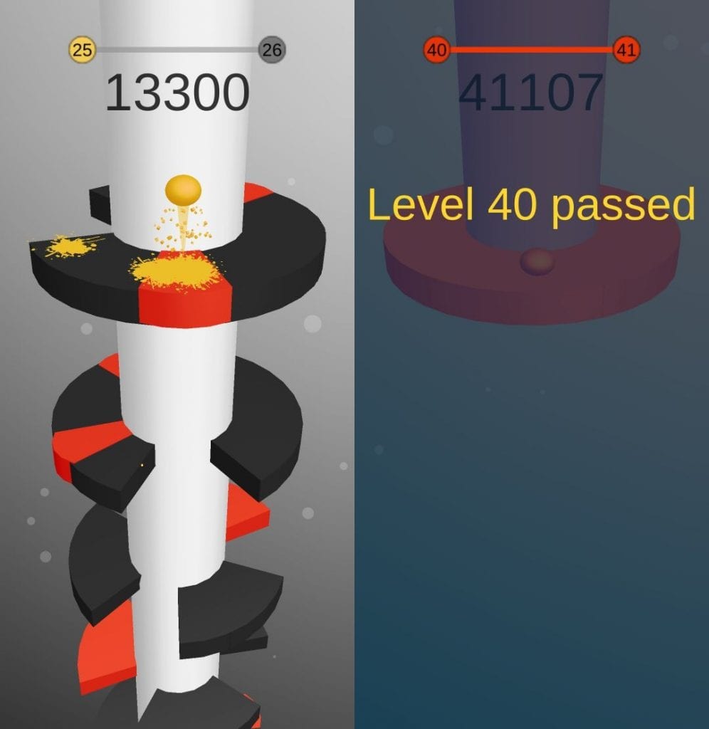 Cara Mudah Melewati Stage di Game Helix Jump Tanpa Mati - Inwepo