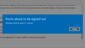 Cara Auto Shutdown Windows 10 Dengan CMD - Inwepo