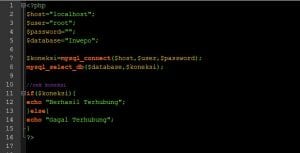 Cara Membuat Koneksi PHP ke Database Mysql di PhpMyAdmin - Inwepo