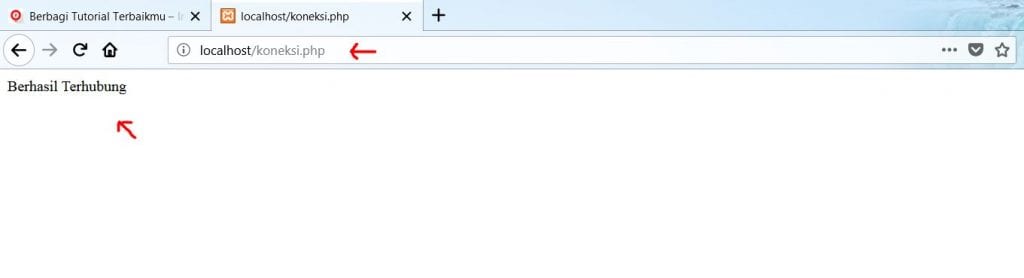 Cara Membuat Koneksi PHP ke Database Mysql di PhpMyAdmin - Inwepo