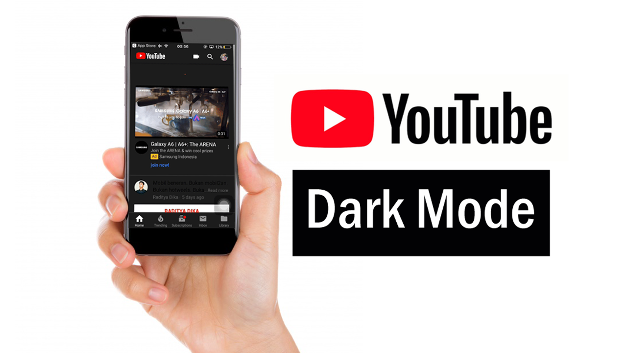 Cara Mengaktifkan Dark Mode YouTube di iOS - Inwepo