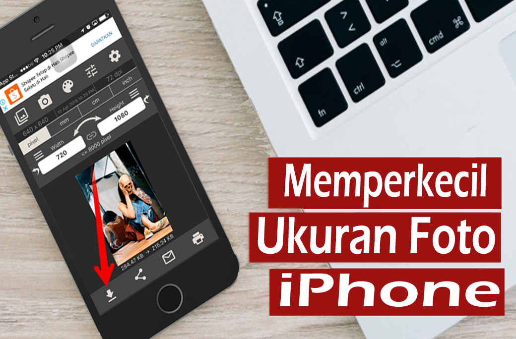 Cara Mudah Mengubah Ukuran Foto di iPhone - Inwepo