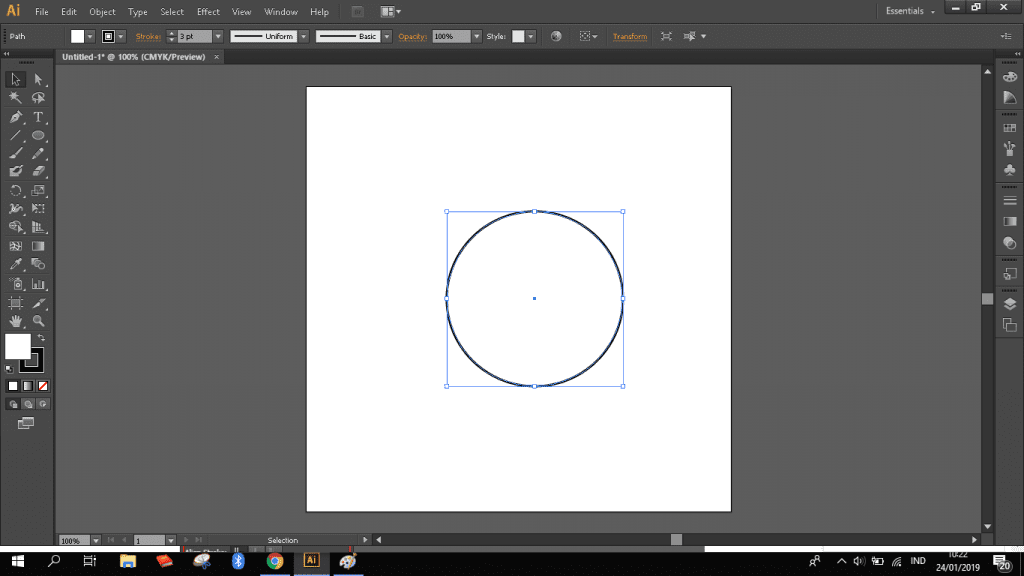 Cara Membuat Stroke Lingkaran dengan Adobe Illustrator - Inwepo