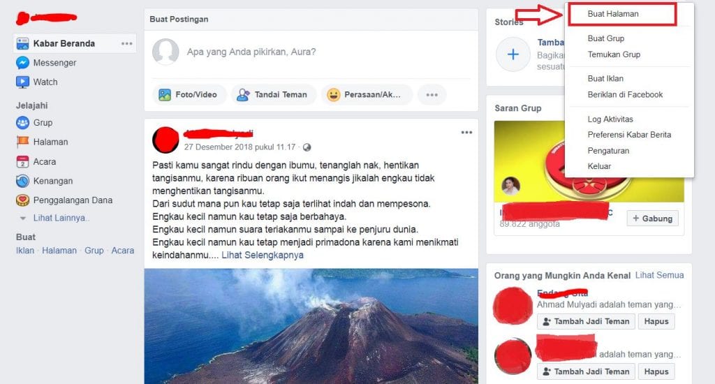 Cara Membuat Halaman Fanspage Facebook dengan Mudah Inwepo