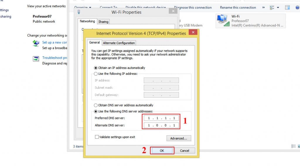 Cara Mudah Menggunakan DNS 1.1.1.1 di Laptop / PC Windows 10 - Inwepo