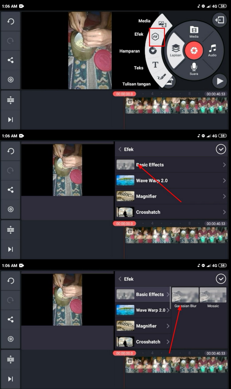 Cara Mudah Sensor / Blur Video dengan KineMaster di Android Inwepo
