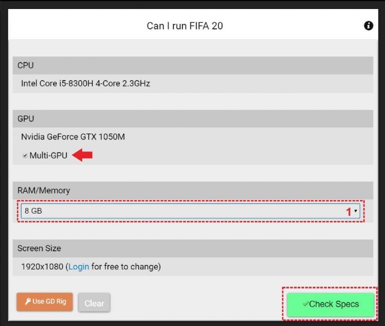 Cara Cek System Requirement Games PC / Laptop - Inwepo