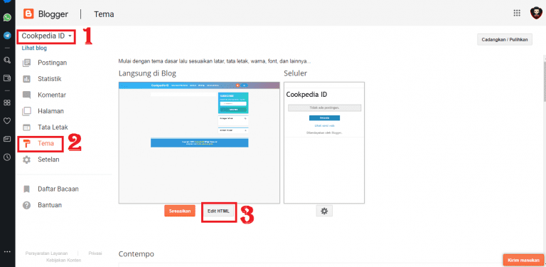 Cara Membuat Tabel Paket Harga Responsive di Blogger Inwepo