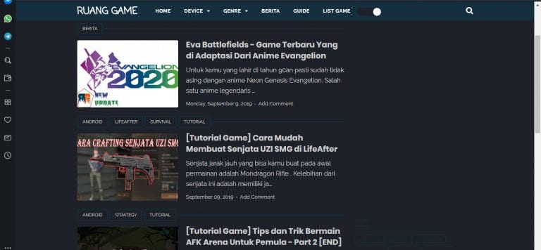 Cara Membuat Tombol Switch Dark Mode Keren di Blogger - Inwepo