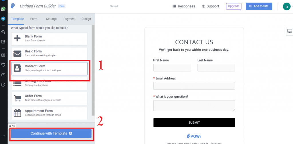 Cara Mudah Membuat Contact Form di Blogger Inwepo