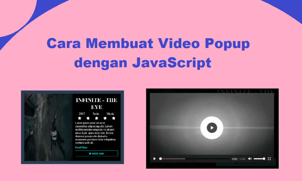 Cara Membuat Video Popup dengan JavaScript Inwepo