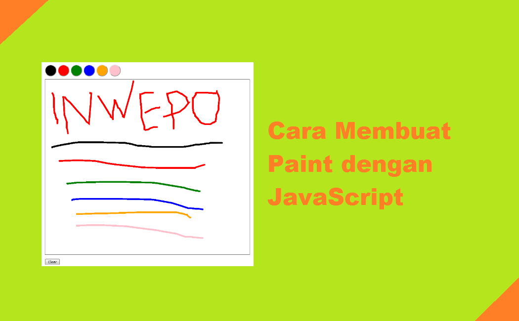 Cara Membuat Paint dengan JavaScript Inwepo