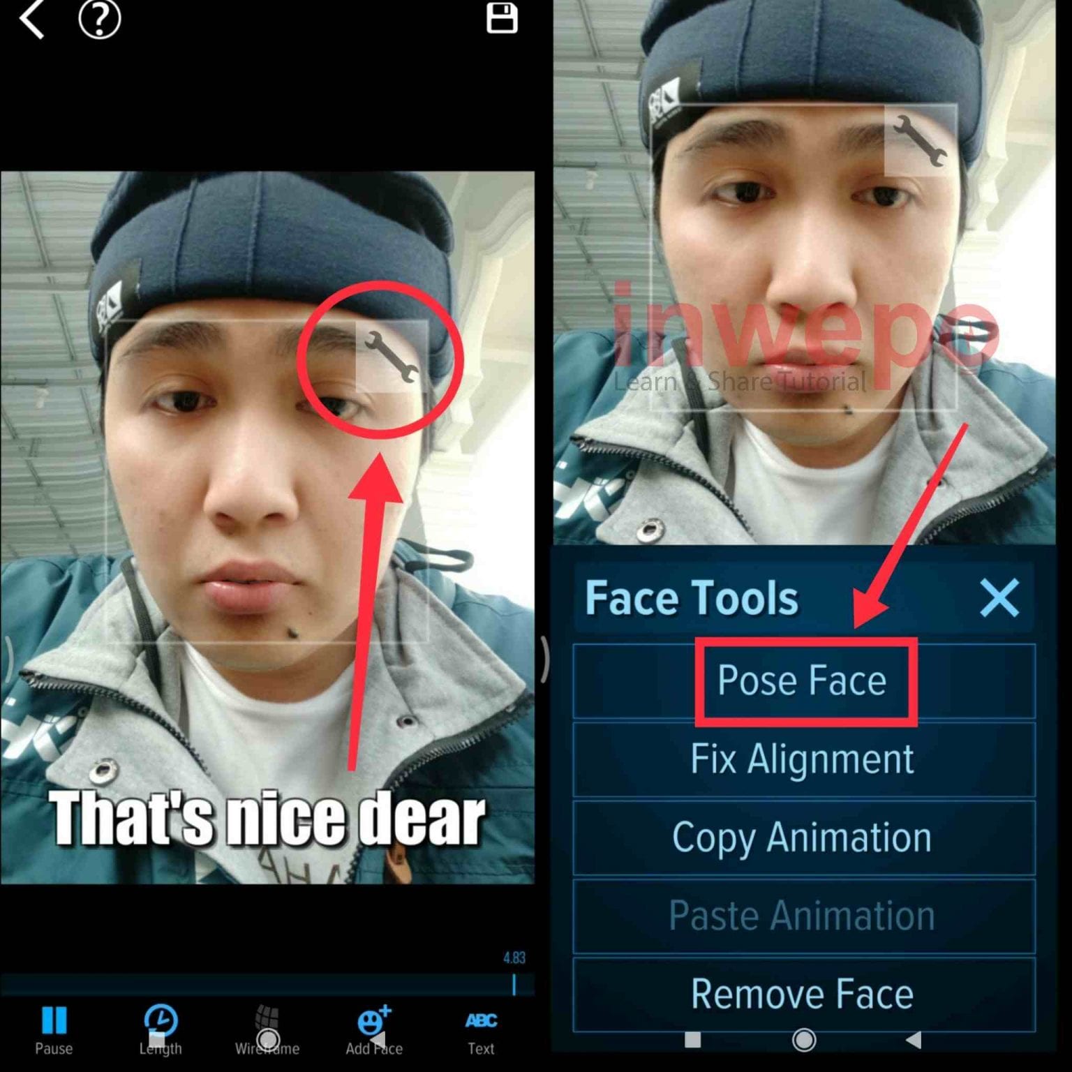 Cara Membuat 3D Face Animator di Android - Inwepo