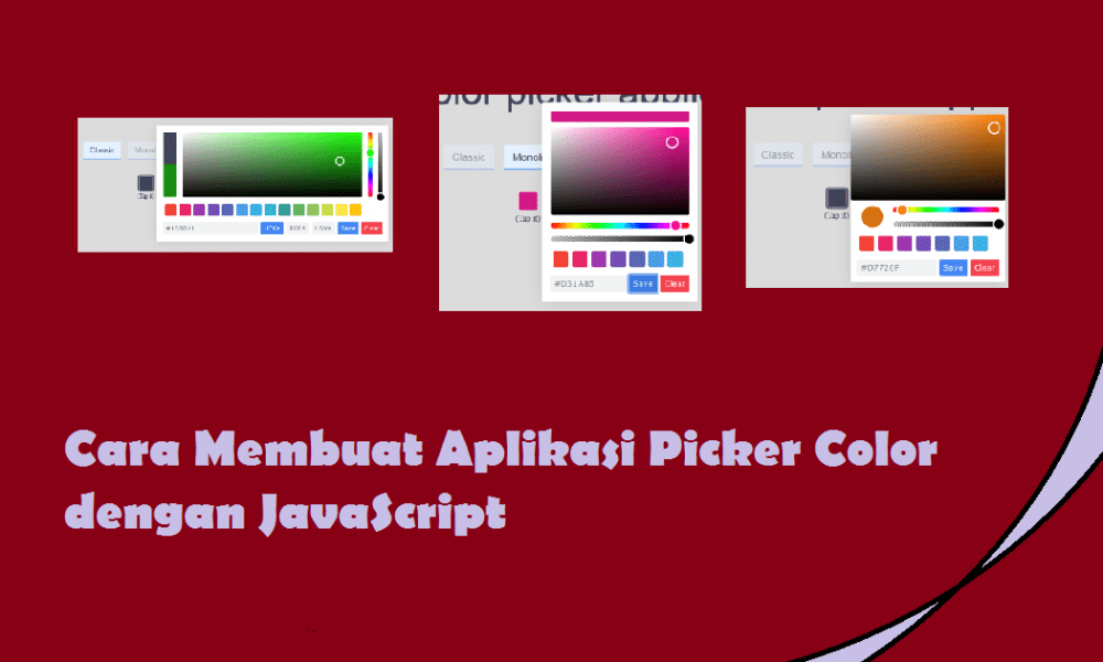 Cara Membuat Aplikasi Color Picker dengan JavaScript - Inwepo
