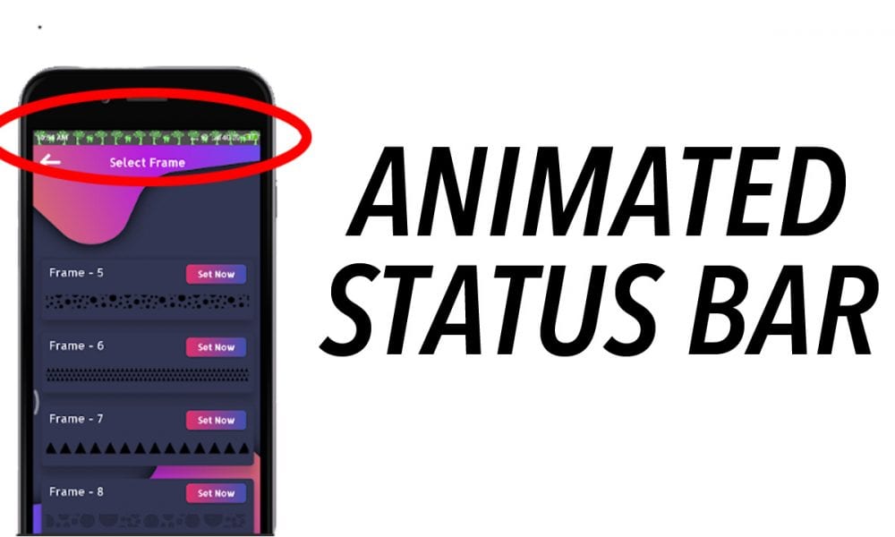 Cara Menambahkan Aplikasi di Status Bar HP Android - Inwepo