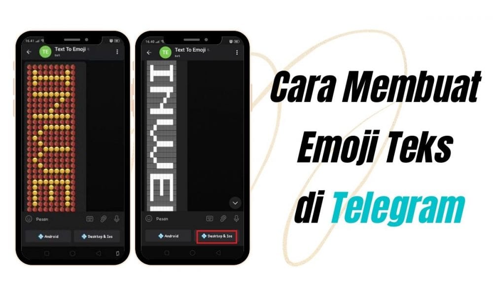 Cara Membuat Emoji Teks dengan Bot di Telegram - Inwepo