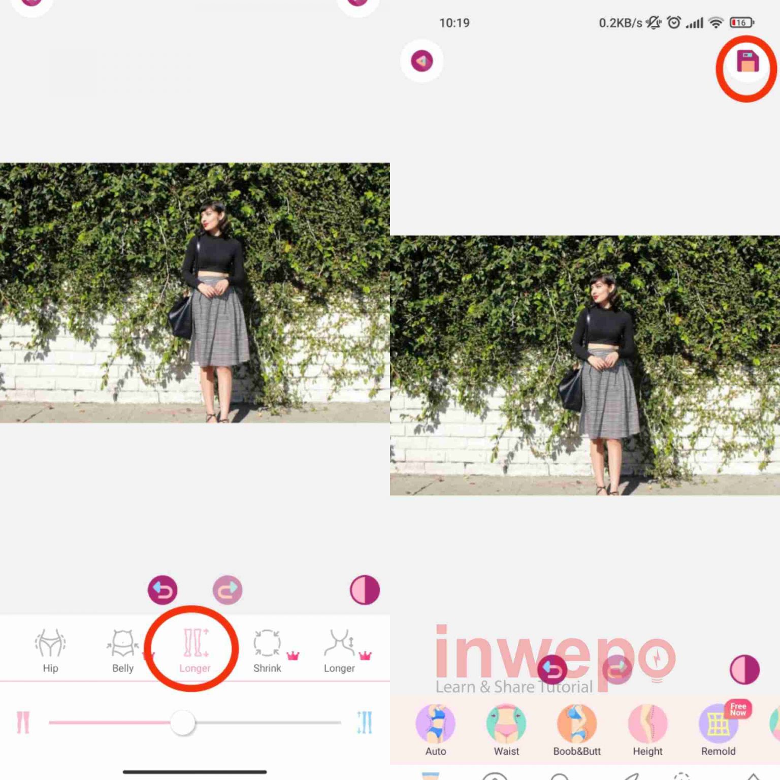 Cara Edit Foto Badan Agar Terlihat Tinggi di Android dan iPhone - Inwepo