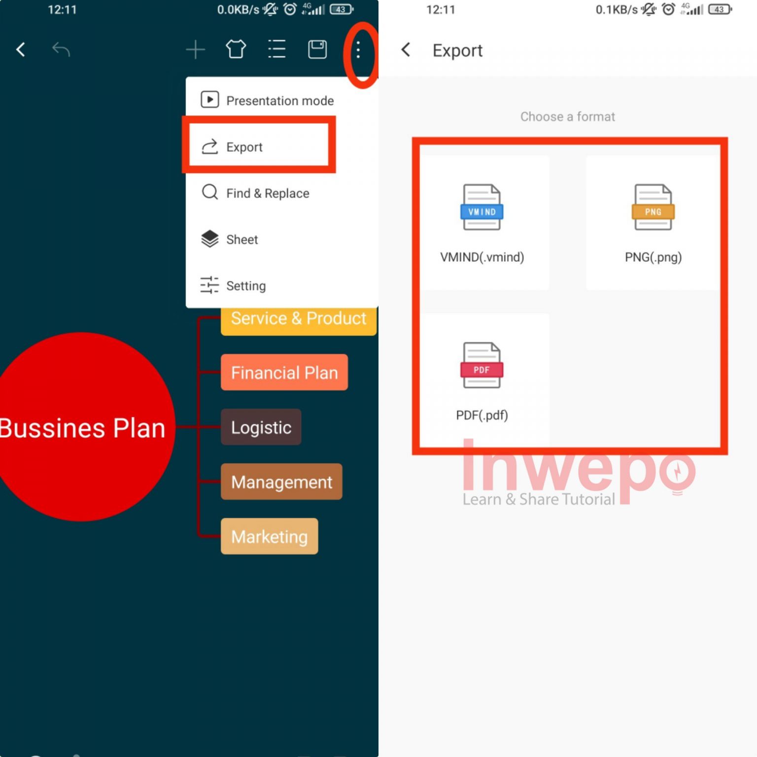 Cara Mudah Membuat Mind Mapping di Android Inwepo