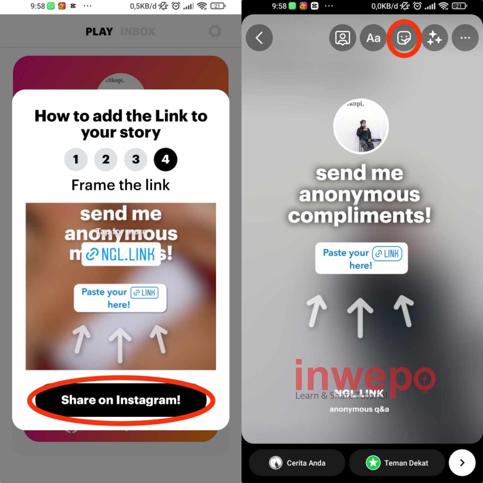 Cara Membuat Ngl Link Viral Instagram Inwepo Cara Membuat Ngl Link Viral Instagram Inwepo