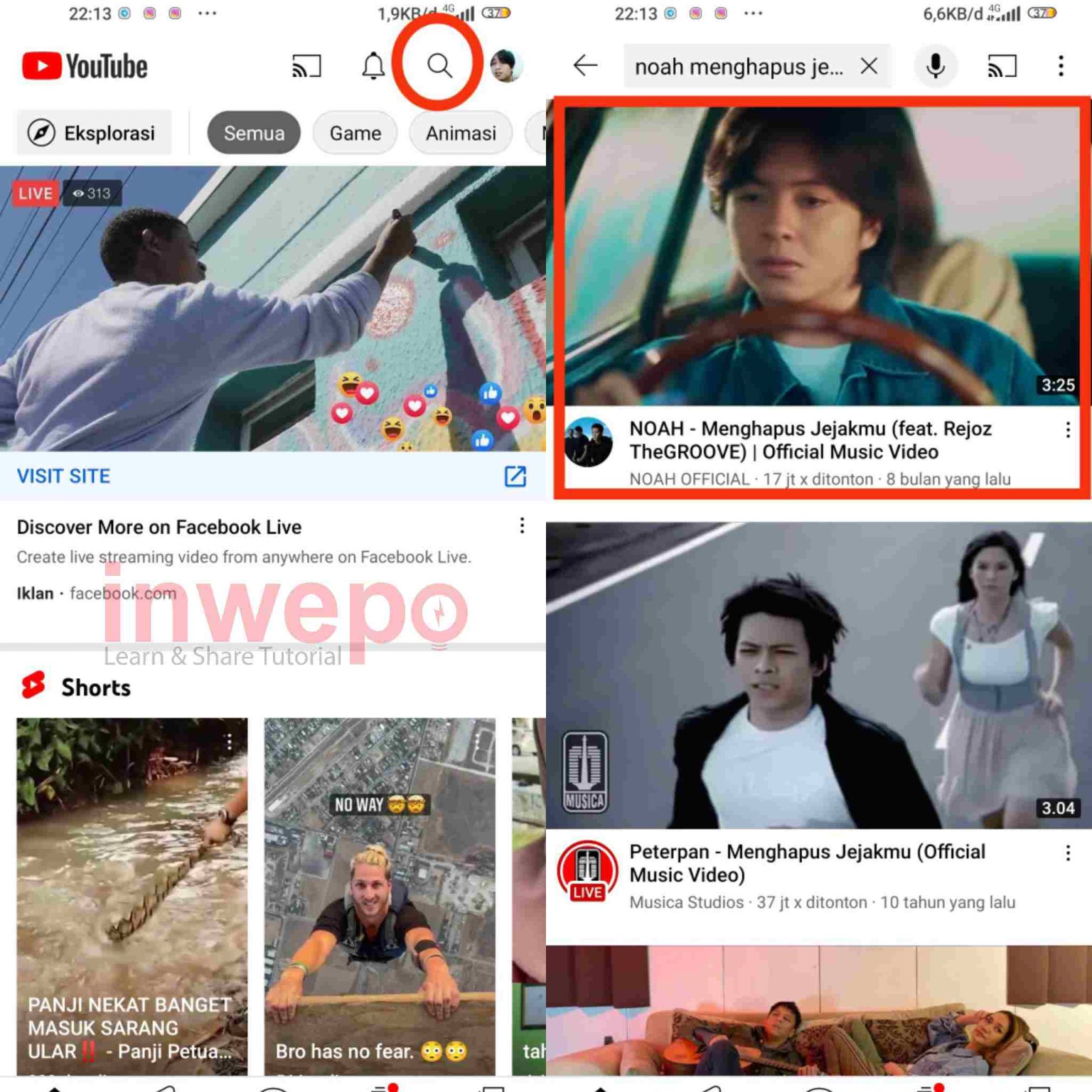Cara Buat Klip Singkat dengan Video YouTube - Inwepo